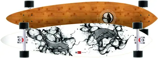 Arbor Bamboo Fish Complete Longboard - Longboards | SkatePro