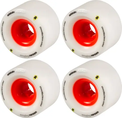 Autobahn California Ruote Skateboard 63mm Pacco-4 - Cruiser Skate