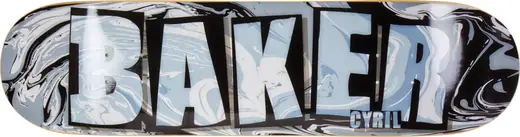 Baker Cyril Brand Name Abstract Planche De Skate