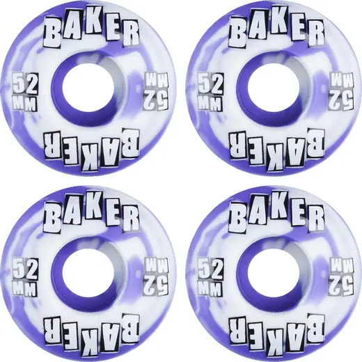 Baker Logo Skateboard wheels 4-Pack | SkatePro
