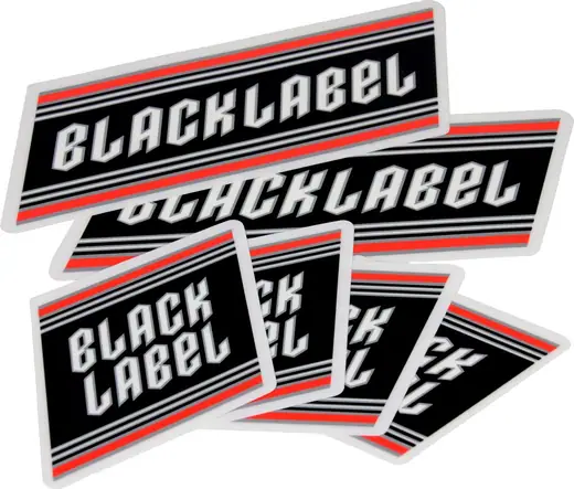 Black Label Top Shelf Klistermærke Pakke | SkatePro