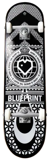 Skate Blueprint Home Heart Completo | SkatePro