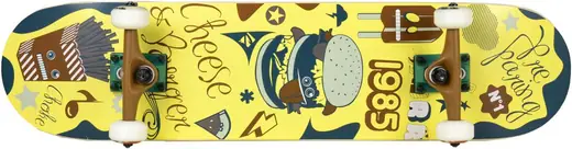 Choke Cheese & Burger Kids skateboard | SkatePro