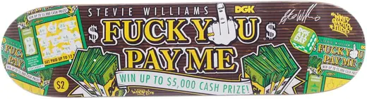 DGK Scratch Offs Williams Skateboard Deck | SkatePro