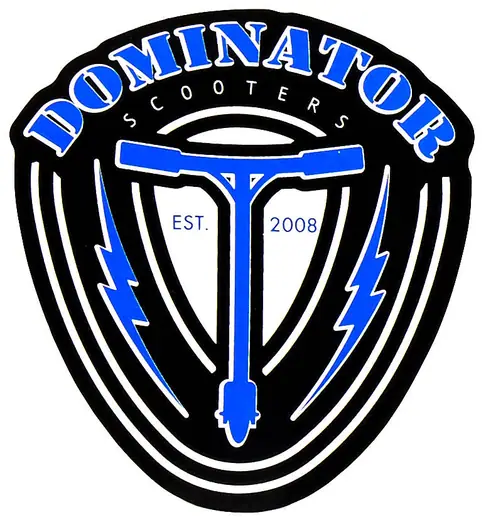 Dominator Shield Scooter Sticker | SkatePro