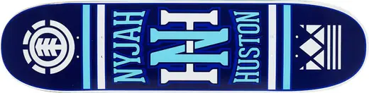 Element Nyjah Monogram Featherlight Skateboard Deck | SkatePro
