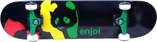 Enjoi Panda Black Skateboard Komplet | SkatePro