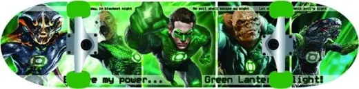 Green Lantern Powerforce Kids skateboard | SkatePro