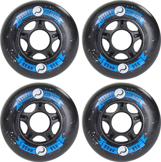 Ground Control 80mm Rolle 4 Stk. | SkatePro