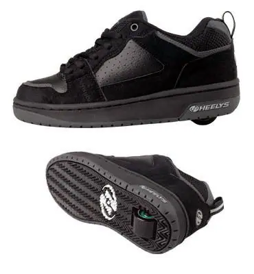 Heelys Vapor black/grey Sapatilhas Com Rodas | SkatePro