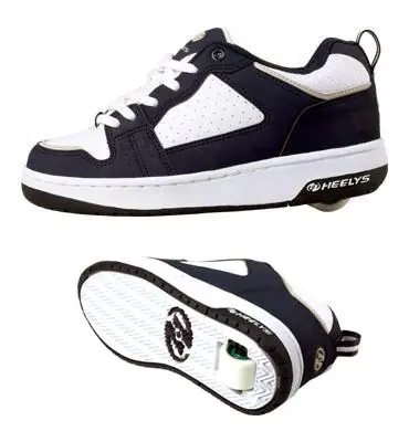 Heelys Vapor Navy Shoes With Wheels | SkatePro