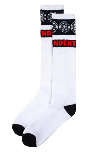 Independent Woven Crosses Socks | SkatePro