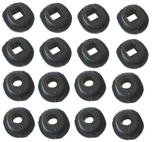 K2 Rund/Firkantet Spacersæt - 6mm | SkatePro