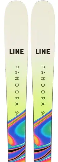 Line Pandora 94 All Mountain Skis - Alpine Skiing | SkatePro
