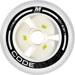 Matter Code White Speed Skate Wheel | SkatePro