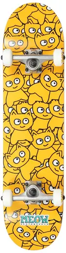 Meow Sticker Pile Complete Skateboard - Skateboards | SkatePro