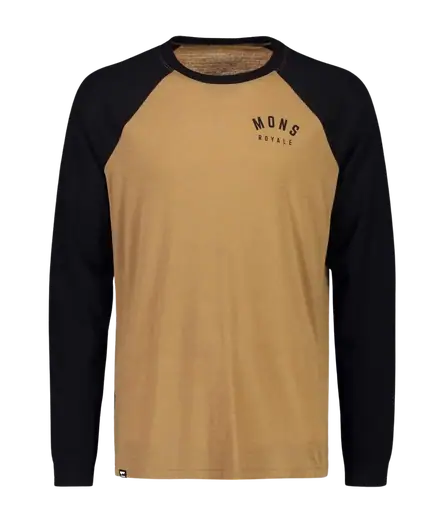 Mons Royale Icon Raglan Long sleeve T-shirt | SkatePro