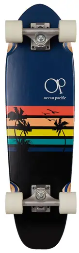 Ocean Pacific Sunset Cruiser Skateboard - Cruiser Skateboards