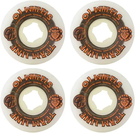 OJ's Team Line OG Formula Hardline Skateboard Wheels 4-Pack