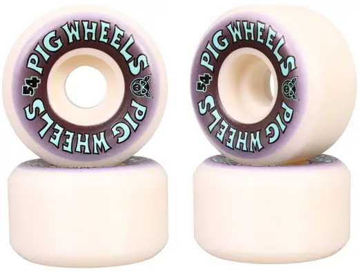 Pig Wordmark 101A Skateboard Wheels 4-Pack | SkatePro