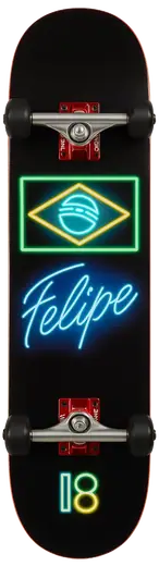 Plan B Neon Felipe Complete Skateboard - Skateboards | SkatePro