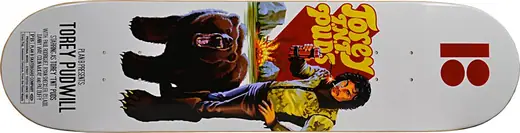 Plan B Pudwill Action Flick Skateboard Deck | SkatePro