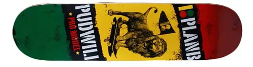 Plan B Pudwill Lion Skateboard Deck | SkatePro
