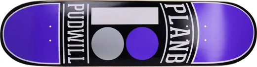 Plan B Pudwill Striped Skateboard Deck | SkatePro