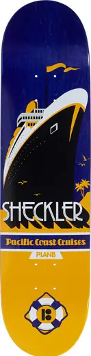 Plan B Sheckler Open Seas Skateboard Deck | SkatePro