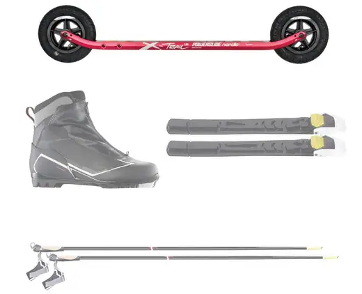 Powerslide Nordic Skate Offroad Roller Ski Package - Skates Off-Road