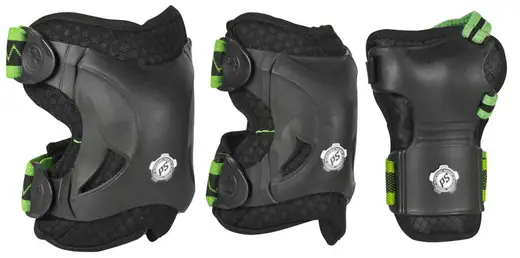 Powerslide Phuzion Mens Skate Pads 3-pack | SkatePro