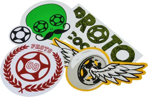 Proto Scooter Sticker Pack | SkatePro