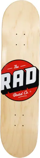 RAD Solid Logo Skateboard Deck | SkatePro