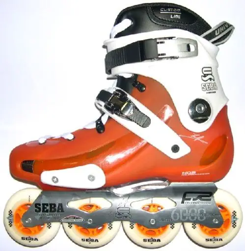 Seba FR 1 orange limited edition Freeskates | SkatePro
