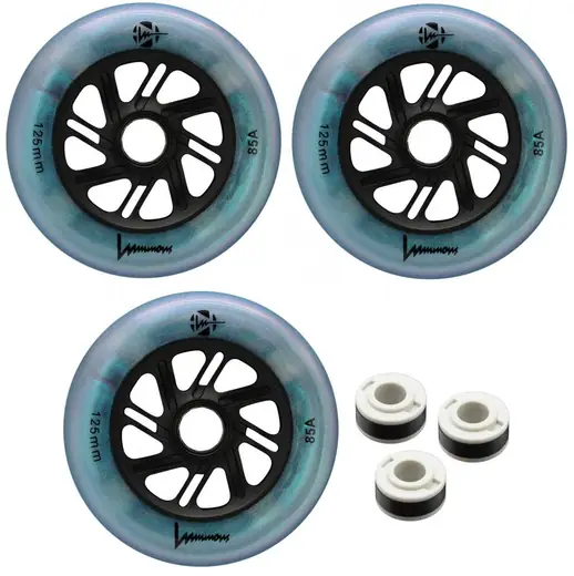 Seba Luminous LED Skeeler Wielen 3-Pack - Inline Skates