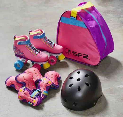 SFR Tropical Roller Skates Bundle - Bērniem Rollerslidas