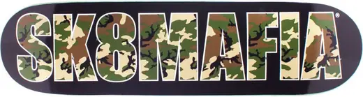 Sk8 Mafia Camo Skateboard Deck | SkatePro
