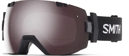 Smith I/OX Black Ignitor/Red Sensor Ski Goggles | SkatePro