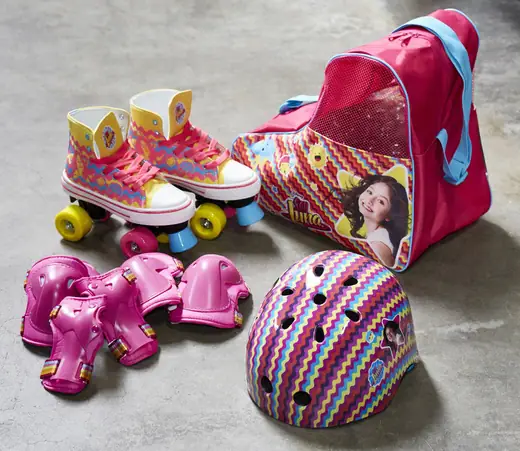 Soy Luna Star Roller Skates Bundle - Kids Roller Skating