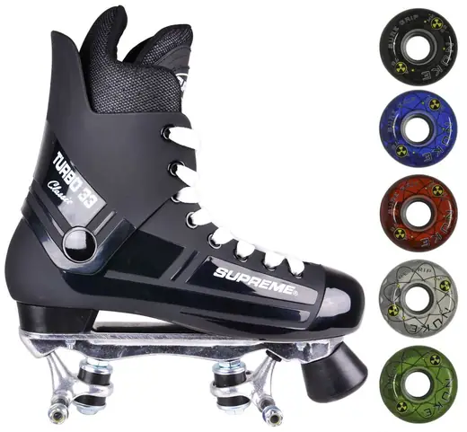 Supreme Turbo 33 Alu, Abec 3 Quad Roller skates | SkatePro