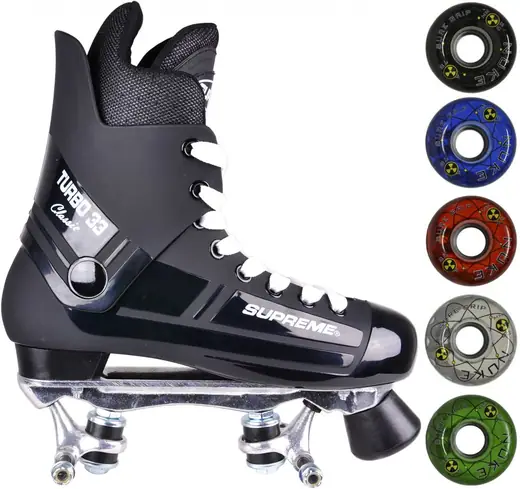 Supreme Turbo 33 Alu, Abec 5 Quad Roller skates | SkatePro