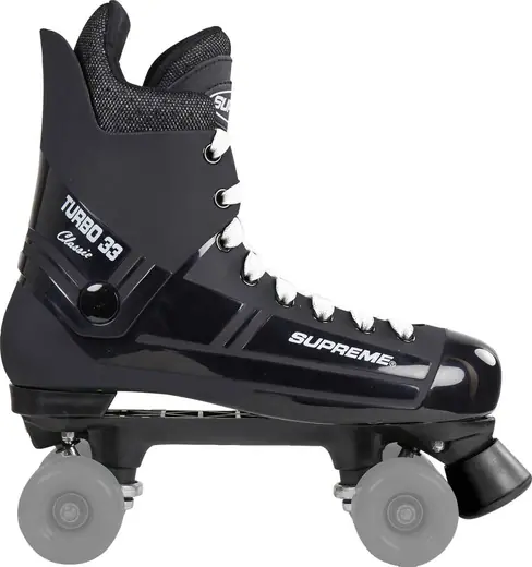 Supreme Turbo 33 Nylon Quad Roller skates Black | SkatePro
