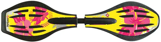 The Wave Pink Hibiscus Waveboard | SkatePro