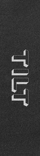 Tilt 3D Logo 6.5" Kickbike Griptape | SkatePro