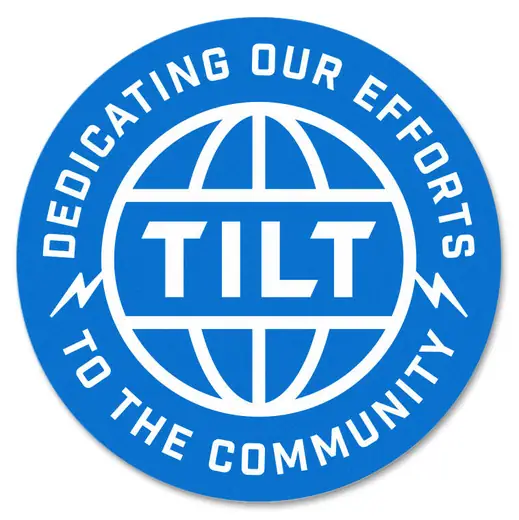 Tilt Dedication Scooter Sticker | SkatePro