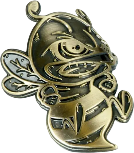 Total BMX Killabee Headtube Badge | SkatePro