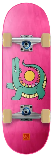 Tricks Crocodile Soft Top Complete Skeittilauta - Lapsille Skeittilaudat