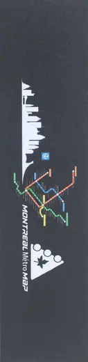 Trynyty Montreal Metro Pro Scooter Griptape | SkatePro