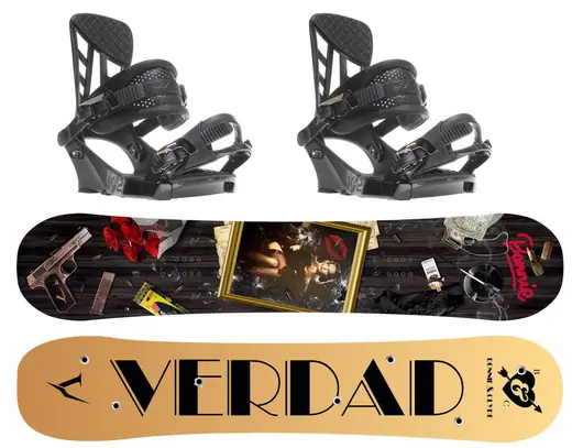 Verdad Bonnie + K2 Company Binding - Package | SkatePro