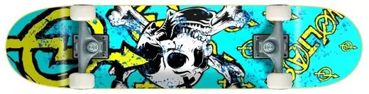 Voltage Skulls Kids Skateboard | SkatePro